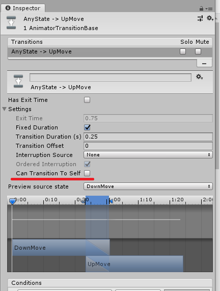 Switch an animation from any state – Unity - Skeyll